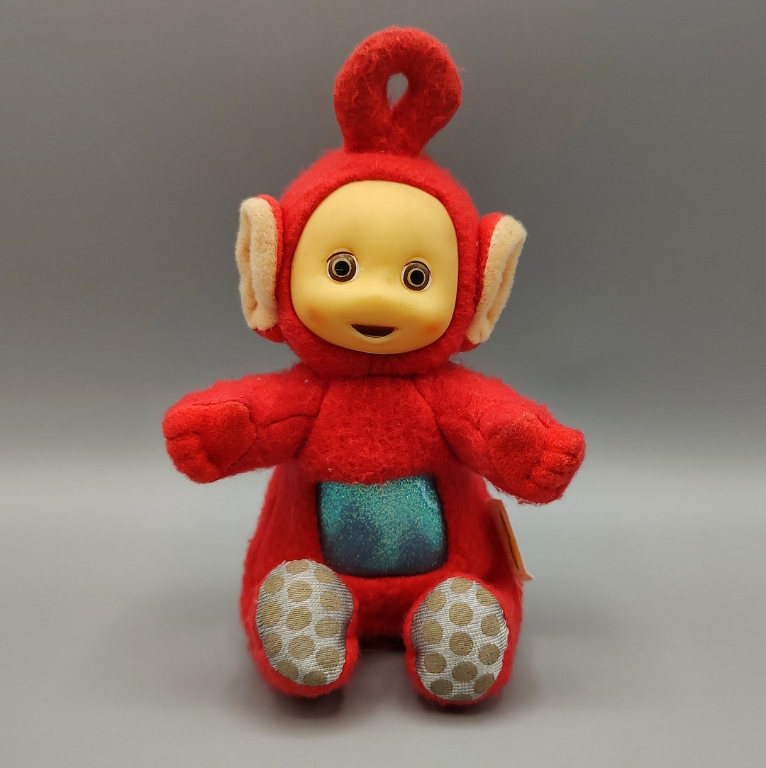 Vintage Teletubbies / Red Poe Po / Stuffed Toy / Retro Plush - Etsy