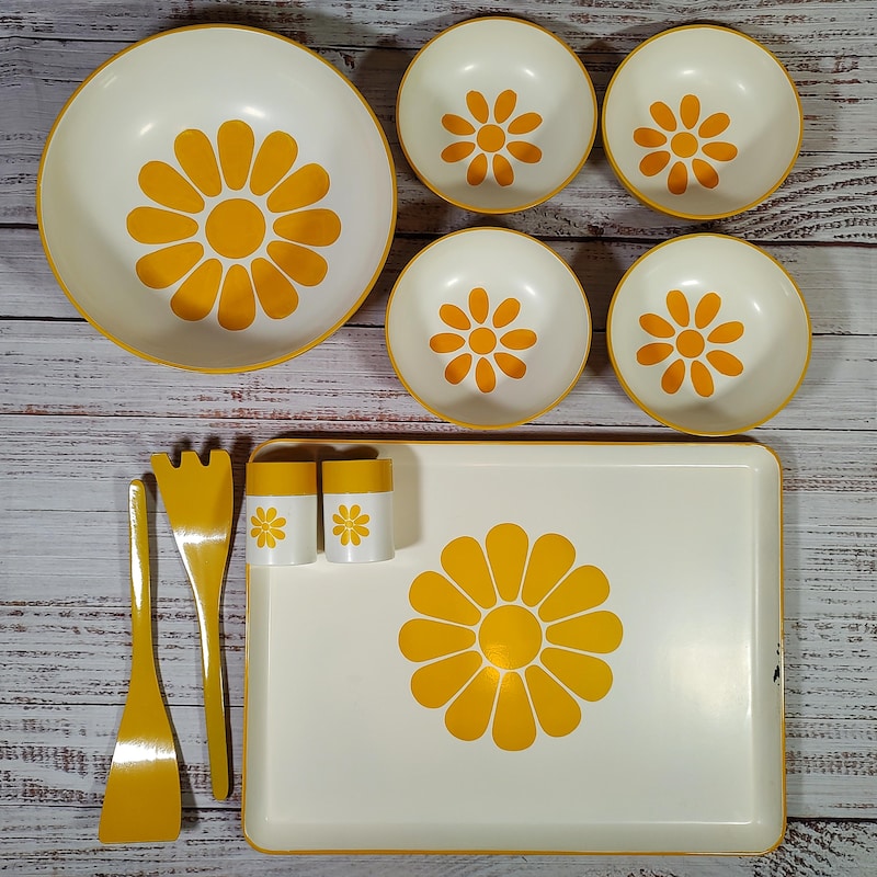 Mod 60s Vintage Set - Etsy