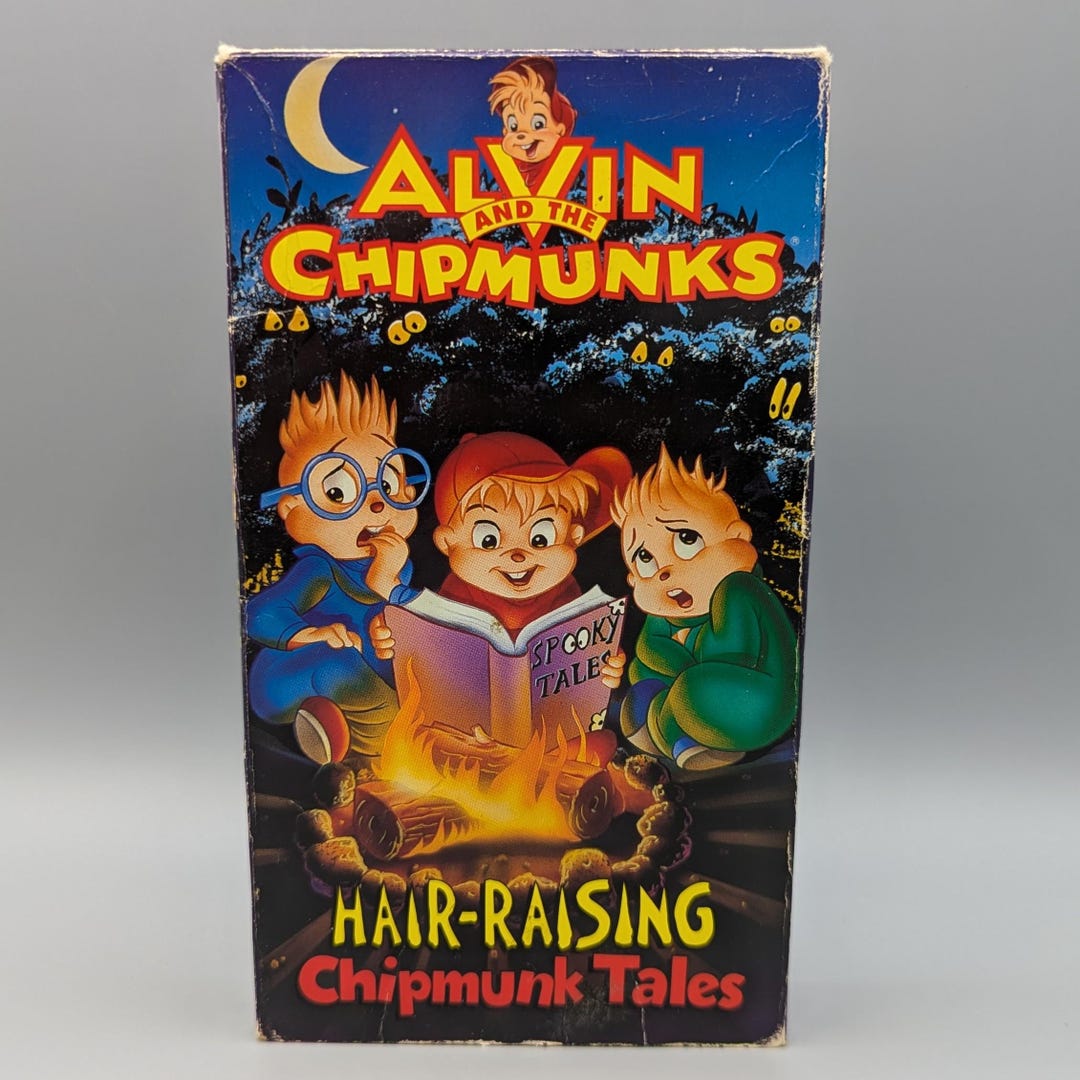 Alvin and the Chipmunks - Hair-raising Chipmunk Tales (VHS, 1996 ...