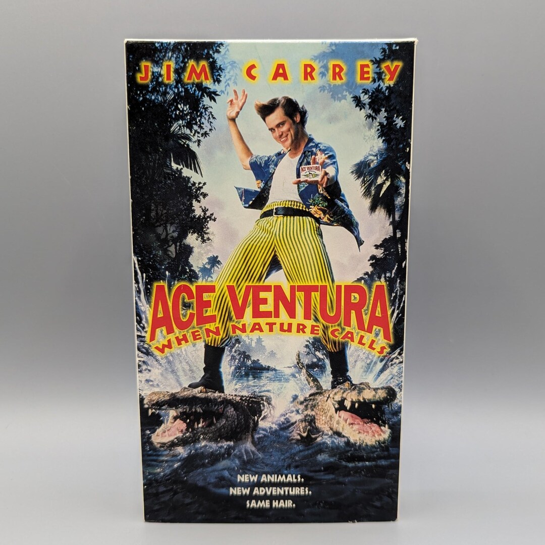 Ace Venture When Nature Calls VHS / Vintage Video VHS Tape / Retro ...