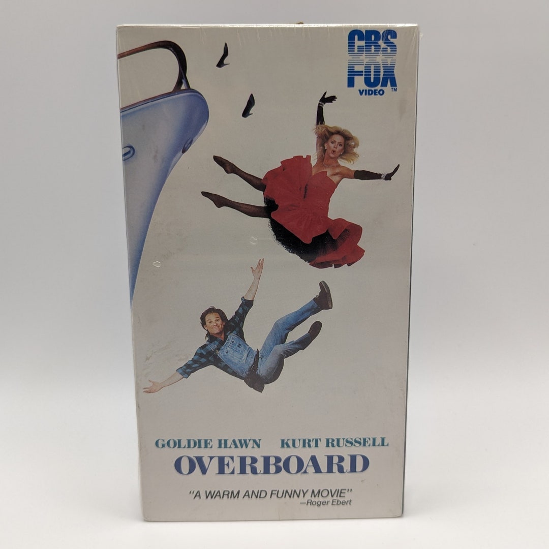 Overboard Cbs Fox SEALED Vhs / Vintage Video VHS Tape / Retro Movie Film / 1980s 80s - Etsy
