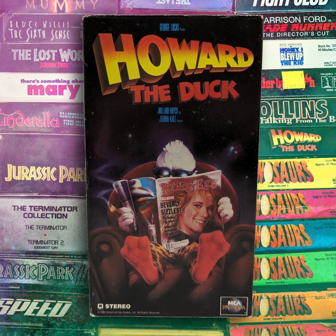 Howard the Duck VHS / Vintage Video VHS Tape / Retro Movie Film / 1990s ...