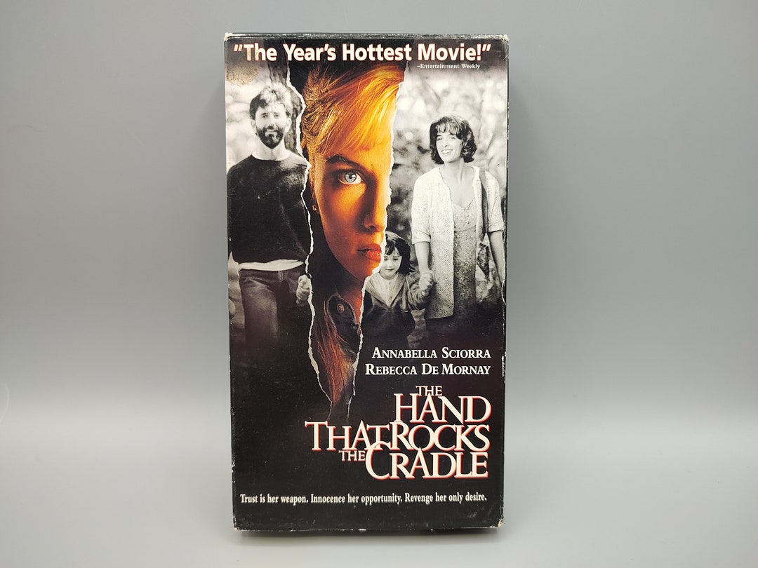 The Hand That Rocks the Cradle VHS / Vintage VHS Tapes / 1980s 80s ...