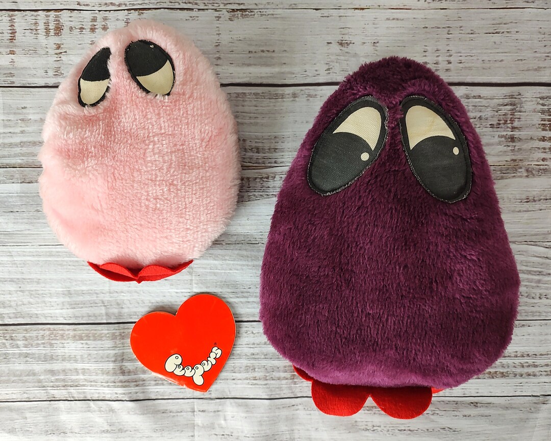 Peepers Plush Stuffed Animal Set of 2 / Vintage Stuffed Animal / 1980s ...