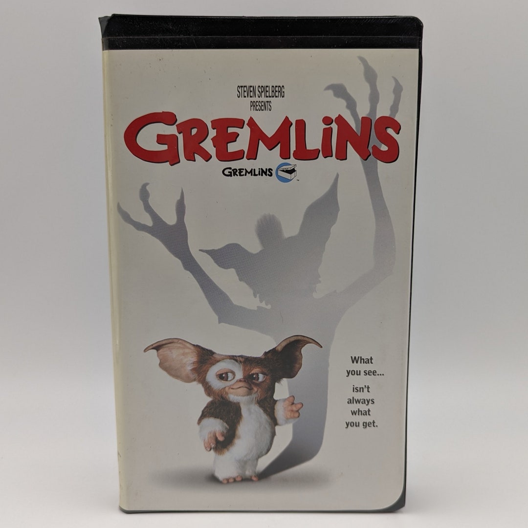 Gremlins VHS / Vintage Video VHS Tape / Retro Movie Film / 1980s 80s ...
