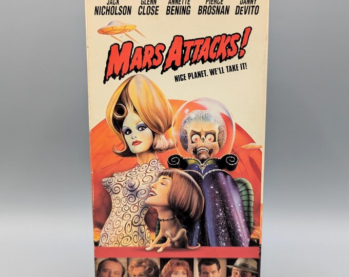 Mars Attacks! VHS / Vintage Video VHS Tape / Retro Movie Film / 1980s 80s 1990s 90s - Etsy