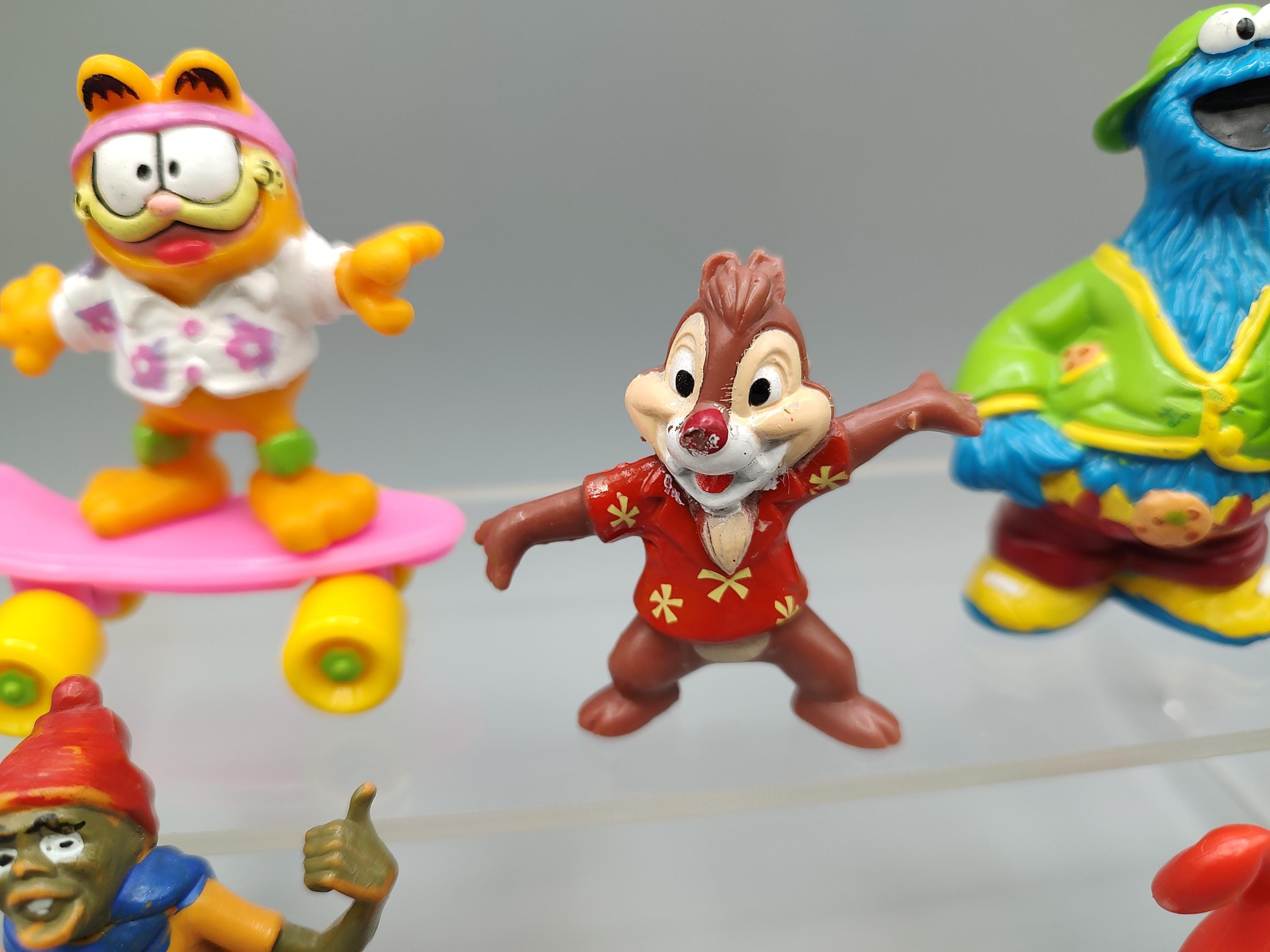 Vintage Cartoon Character Figures / Miniature Figurines PVC / Garfield ...