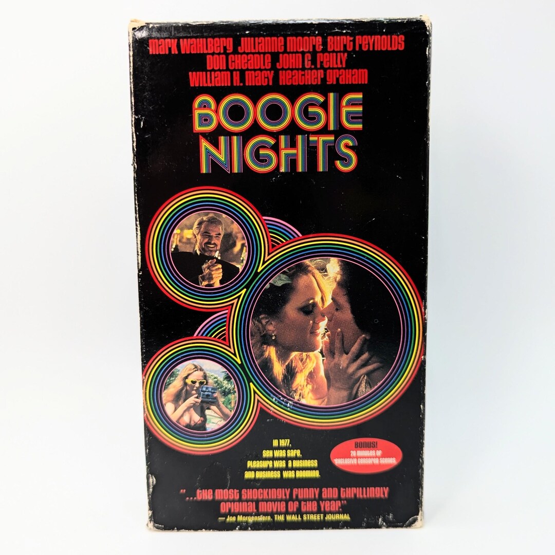 Boogie Nights / Vintage Video VHS Tape / Retro Movie Film / 1990s 90s ...