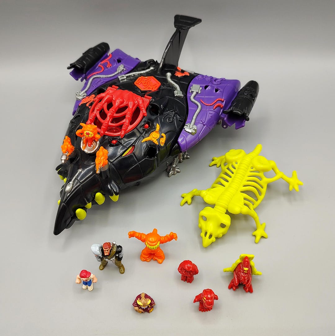 Vintage Mighty Max Bluebird Toy / Retro Miniature Play Set / 1990s 90s ...