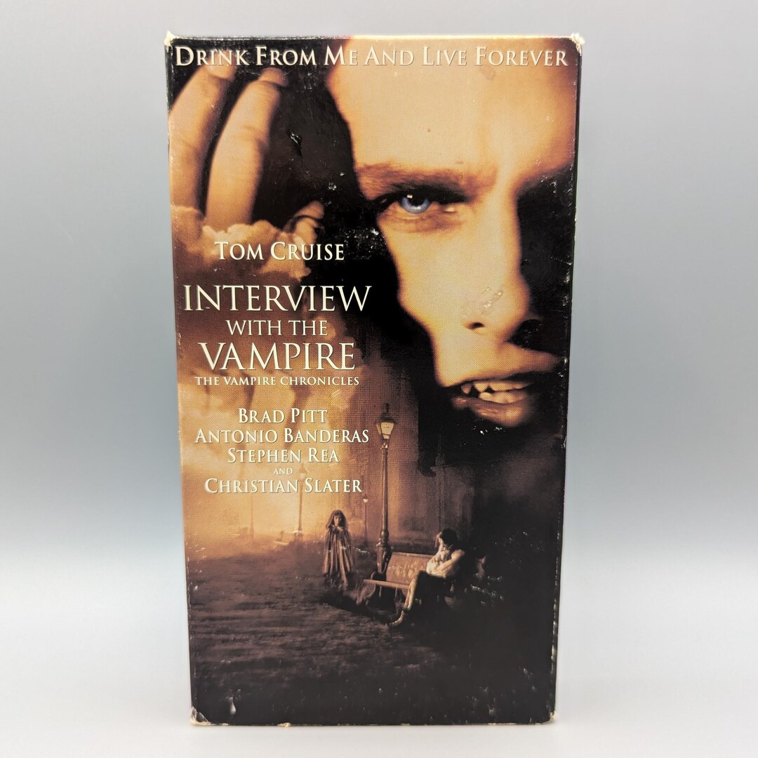 Interview With the Vampire VHS / Vintage Video VHS Tape / Retro Movie ...