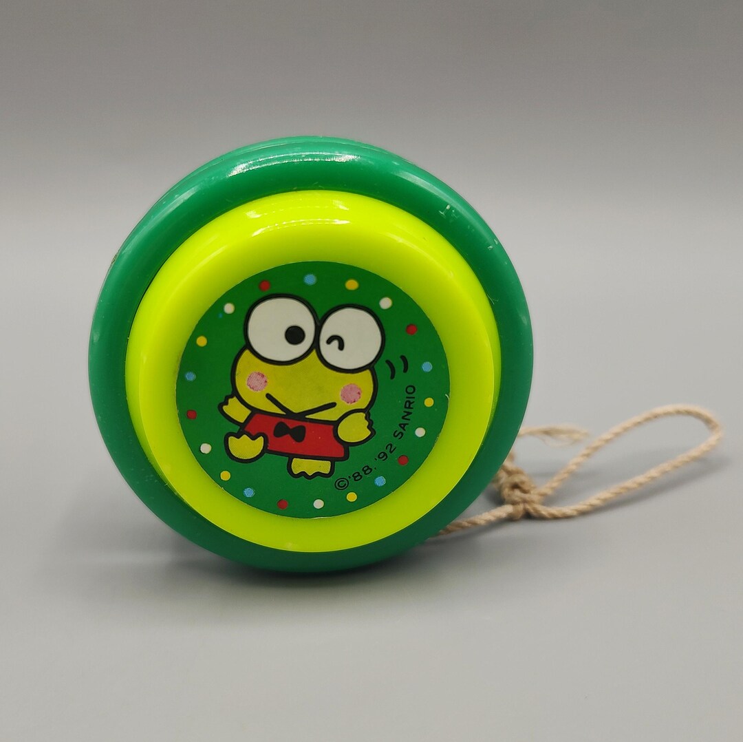 Vintage Sanrio Keroppi Hello Kitty Yo-yo / Retro Yoyo / 1992 1990s 90s ...