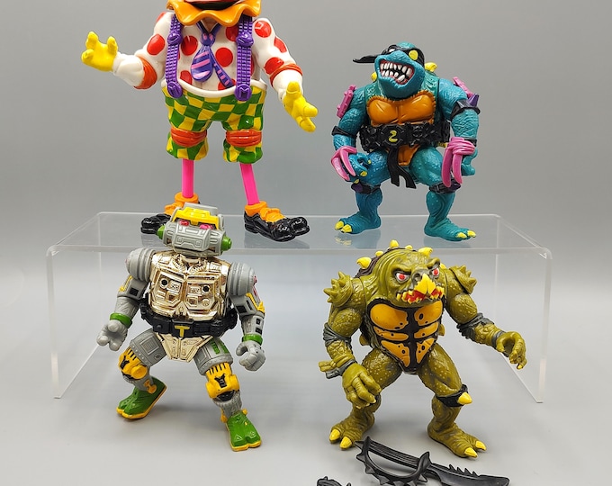 Vintage TMNT / Teenage Mutant Ninja Turtles Retro Action Figure / Retro ...