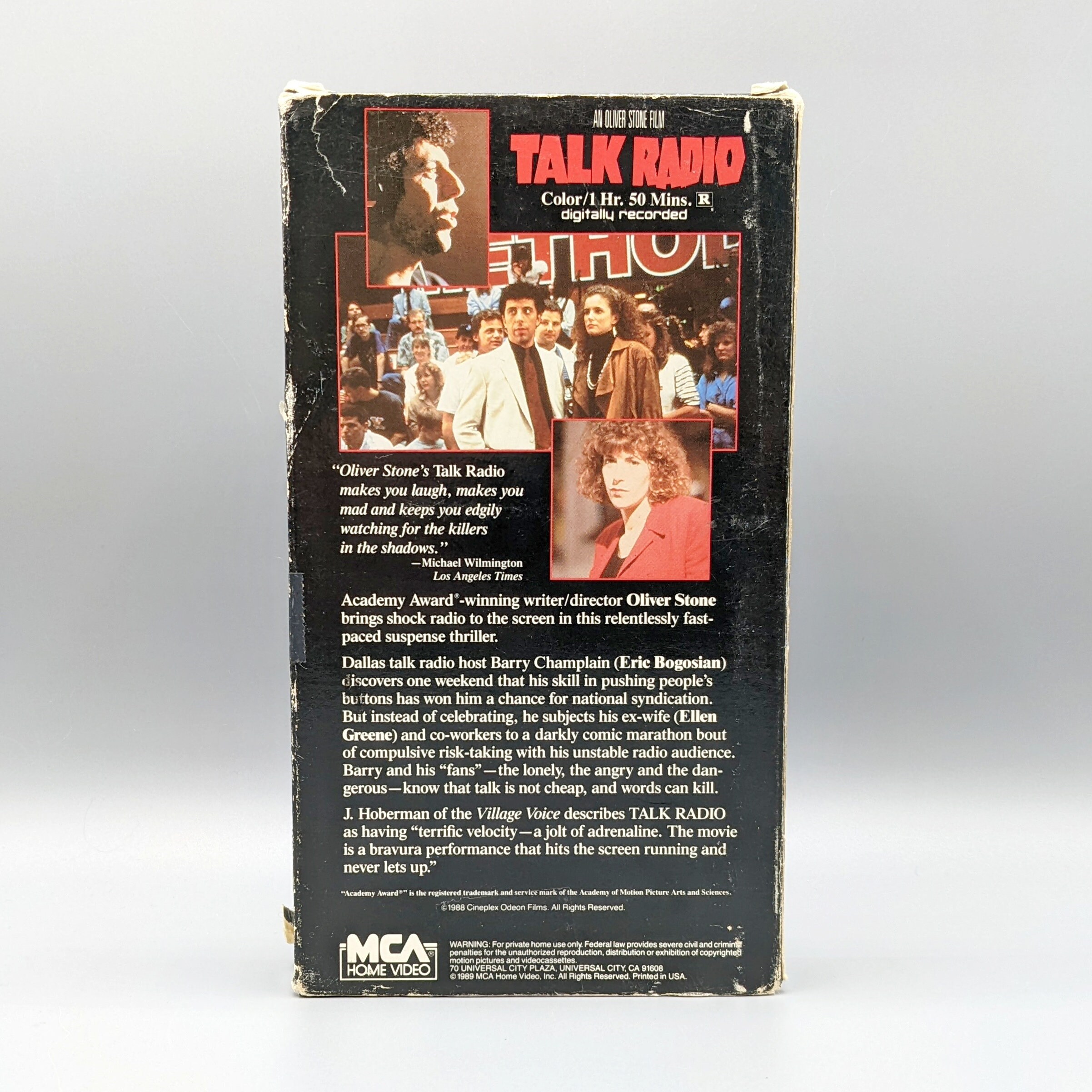 Talk Radio VHS / Vintage Video VHS Tape / Retro Movie Film / - Etsy ...