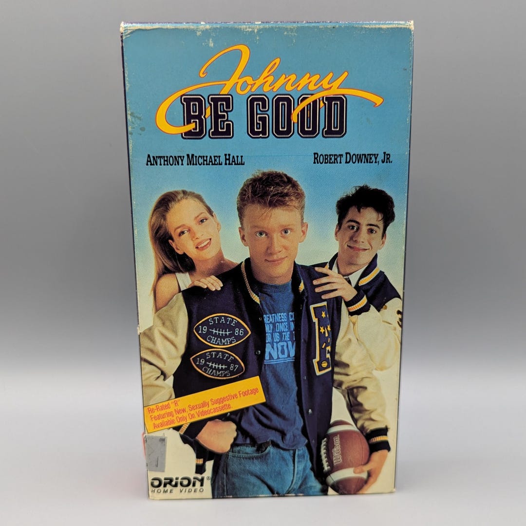 Johnny Be Good VHS / Vintage Video VHS Tape / Retro Movie Film / 1980s ...