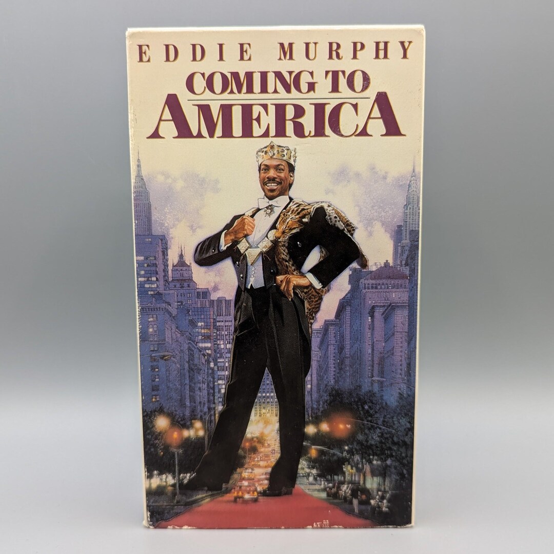 Coming to America VHS / Vintage Video VHS Tape / Retro Movie Film ...