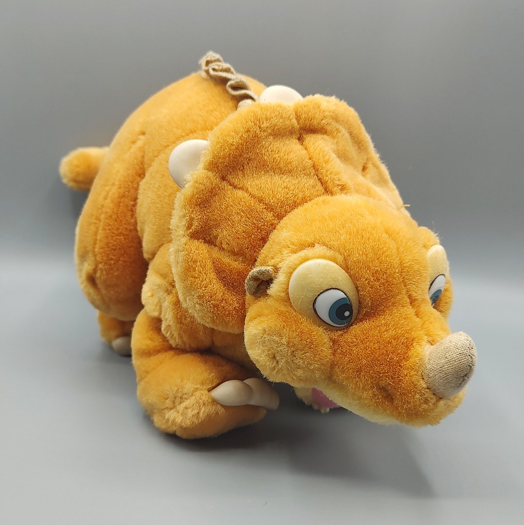 Vintage Stuffed Cera Sarah Doll / Triceratops Plush the Land Before ...