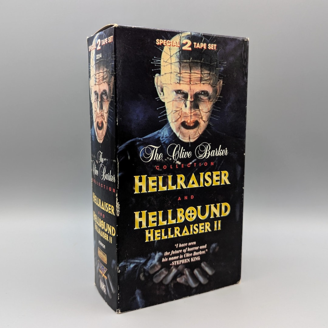 Hellraiser Hellbound Hellraiser 2 II Box Set 1994 VHS / Vintage Video ...