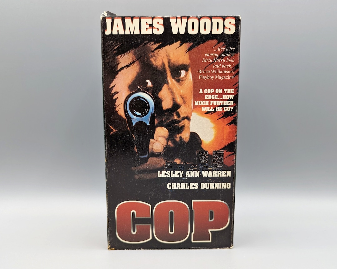 James Woods Cop VHS / Vintage Video VHS Tape / Retro Movie Film / 1980s ...