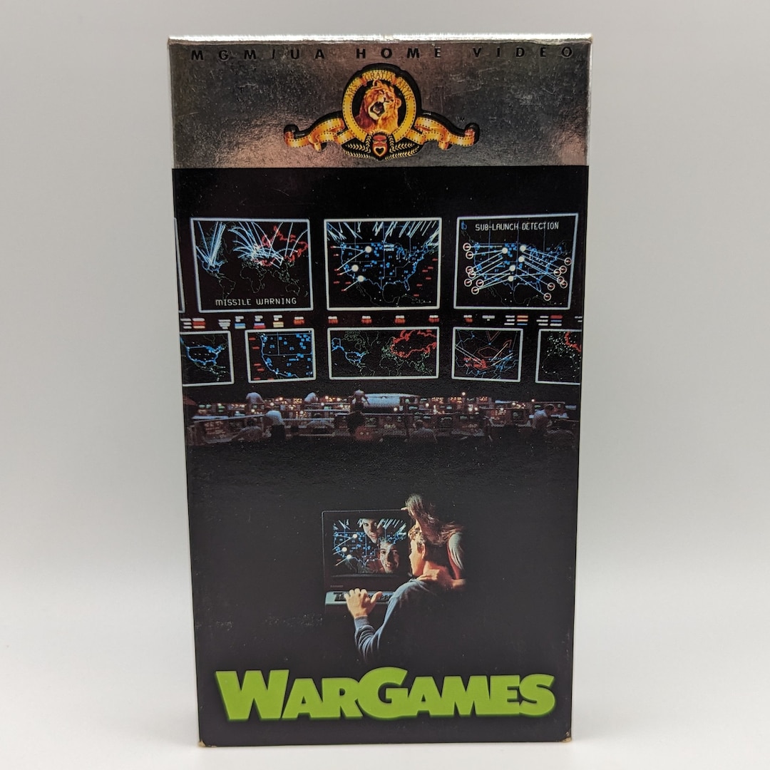 Wargames War Games 1984 VHS Cult Classic Matthew Broderick / Vintage ...
