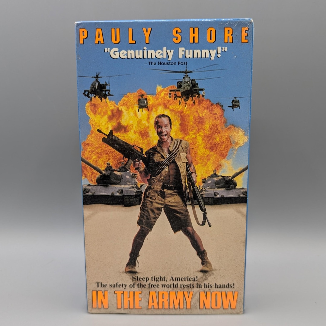 Pauly Shore in the Army Now VHS / Vintage Video VHS Tape / Retro Movie ...