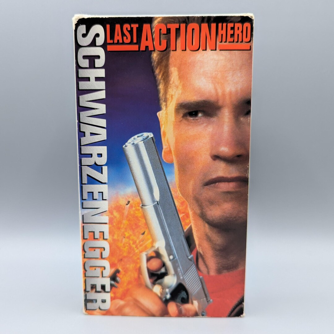 Last Action Hero Arnold Schwarzenegger VHS / Vintage Video VHS Tape ...