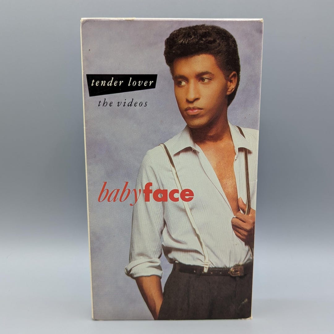 Babyface Tender Lover Baby Face Video Tape VHS / Music / Vintage Video ...