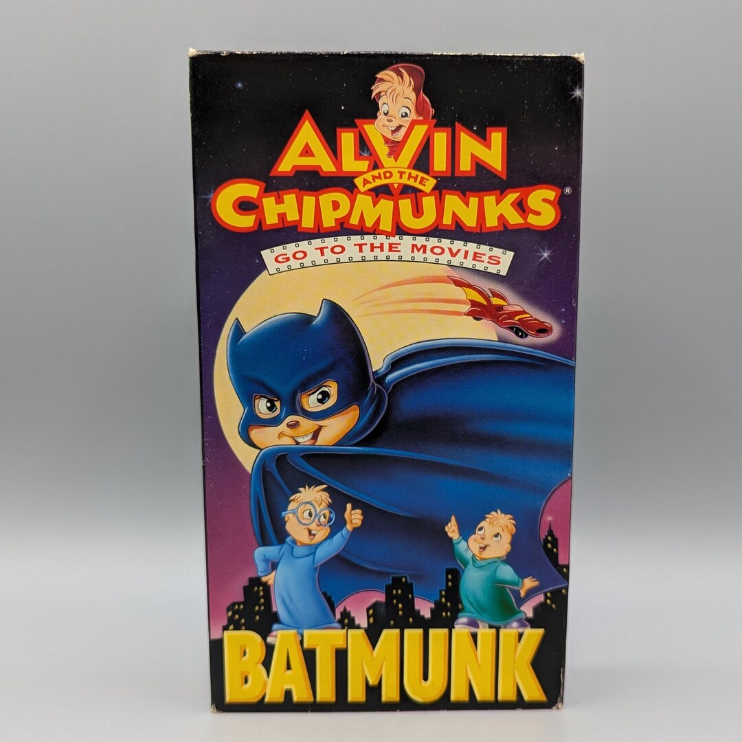Alvin and the Chipmunks Batmunk / Vintage Video VHS Tape / Retro Movie ...