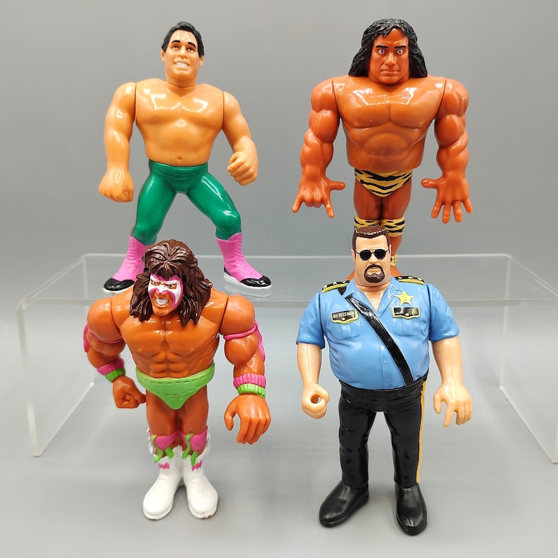 Wwe Figures Loose - Etsy