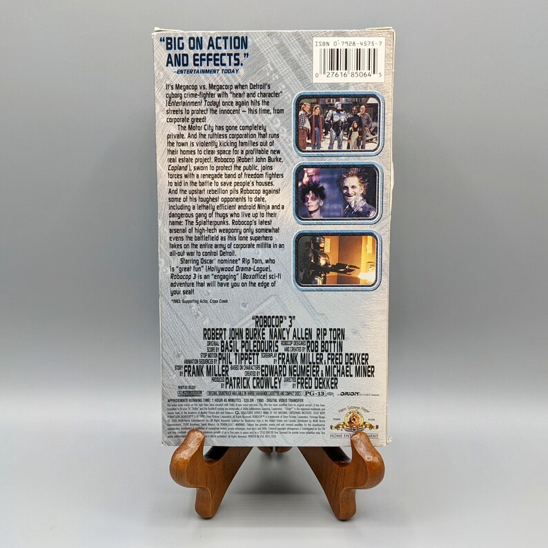 Robocop 3 Robo Cop VHS / Vintage Video VHS Tape / Retro Movie - Etsy