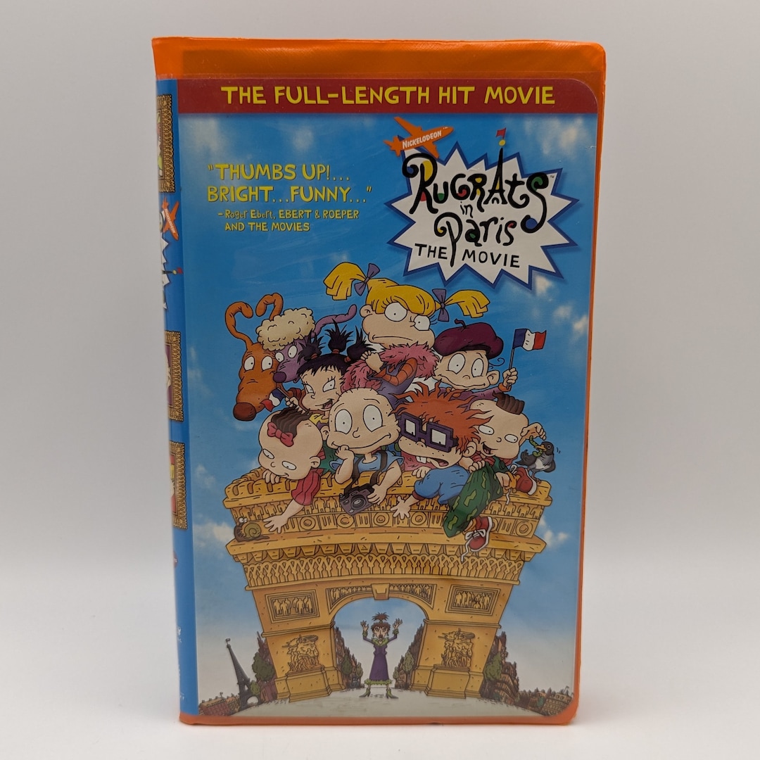 Rugrats in Paris VHS / Vintage Video VHS Tape / Retro Movie Film ...