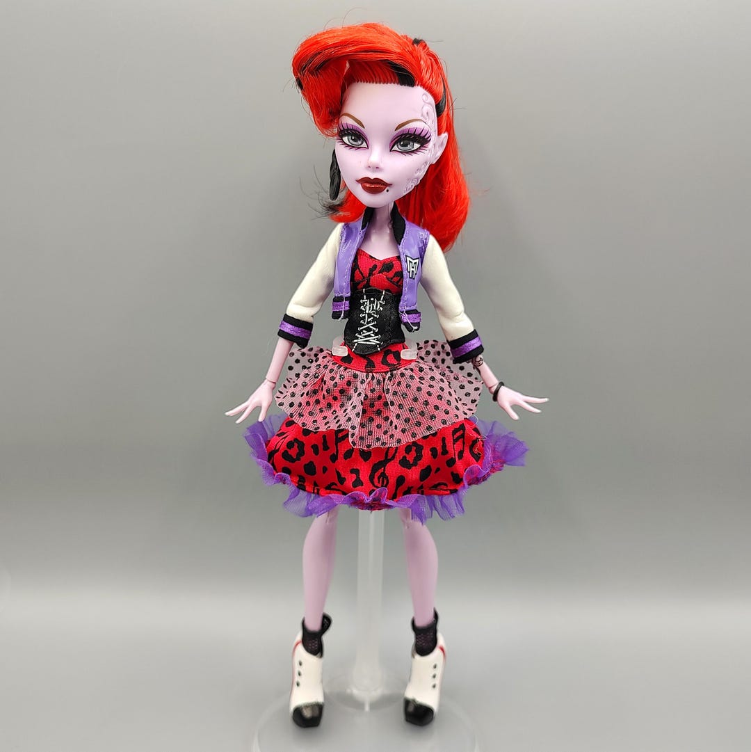 Vintage Monster High Doll / Retro Fashion Doll / Operetta Picture Day ...