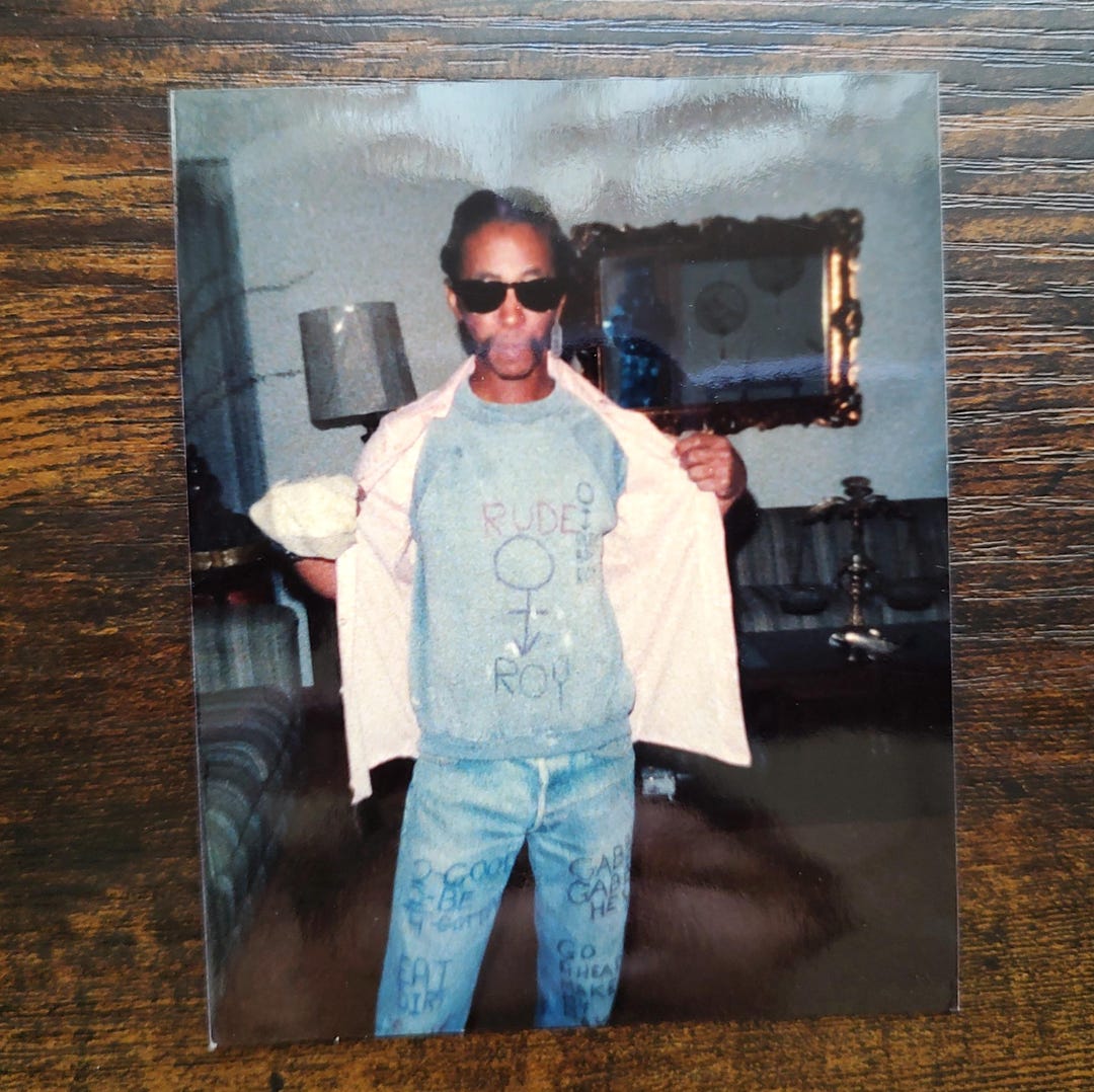 Cool African American Man Rude Roy Outfit / Antique Photography ...