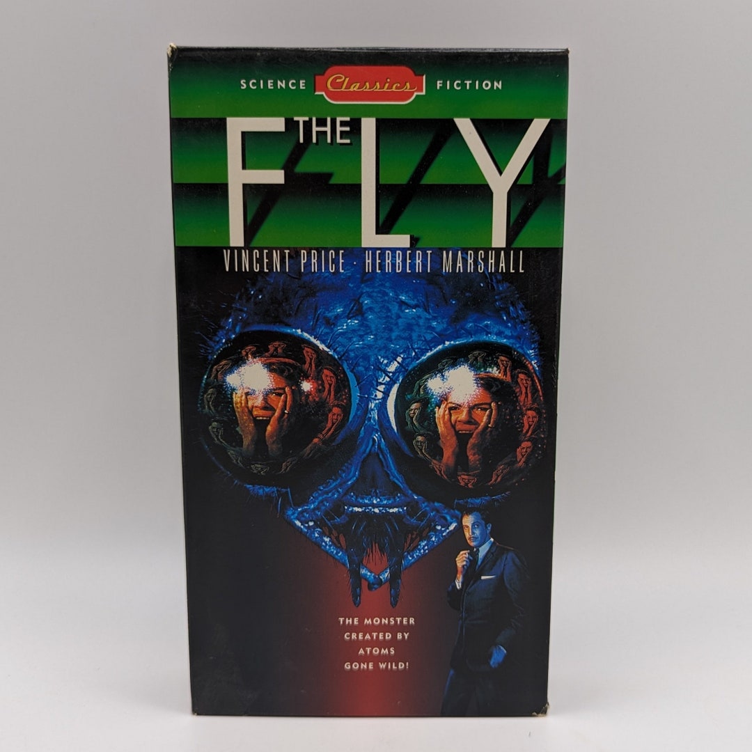 The Fly VHS Sci-fi / Vintage Video VHS Tape / Retro Movie Film / 1990s ...