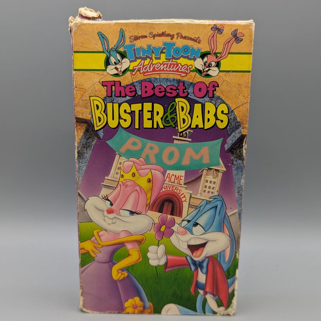 Tiny Toon Adventures the Best of Buster and Babs Prom VHS / Vintage ...