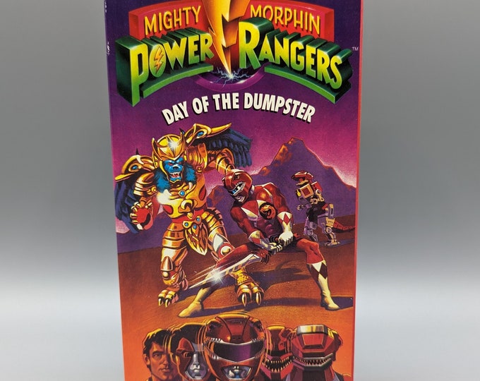Mighty Morphin Power Rangers Day of the Dumpster MMPR / Vintage Video ...