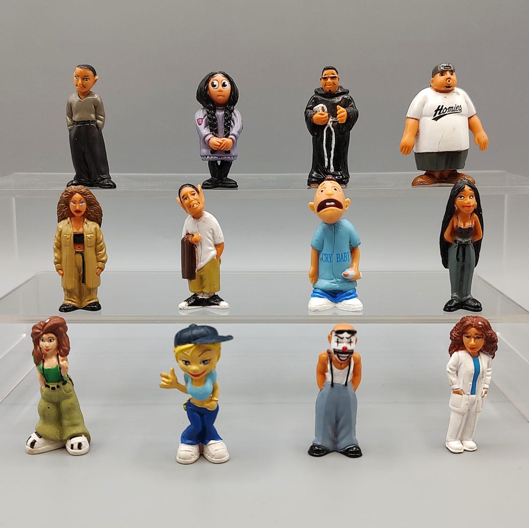Vintage Homies Figure / Retro PVC Miniature Figurine / Y2k 2000s 00s ...