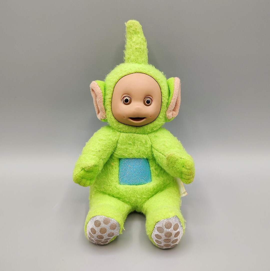 Vintage Teletubbies / Green Dipsy Dipsie / Stuffed Toy / Retro Plush ...