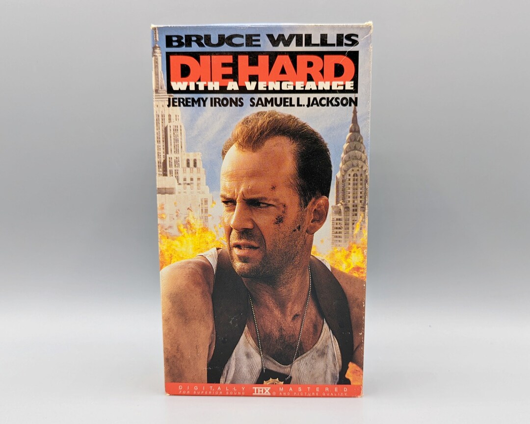 Die Hard With A Vengeance Bruce Willis / Vintage Video VHS - Etsy Australia