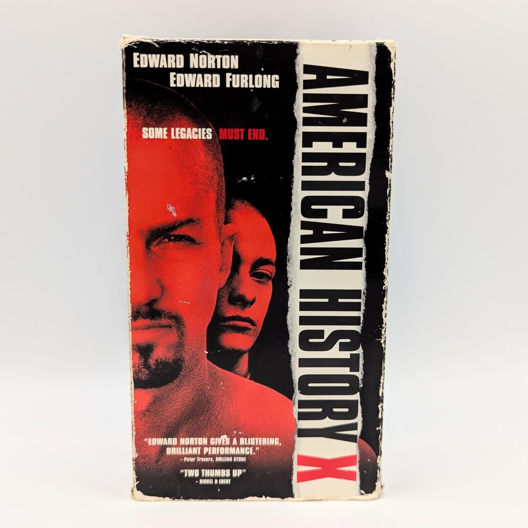 American History X VHS / Video VHS Tape / Movie Film / 1980s 80s 1990s ...