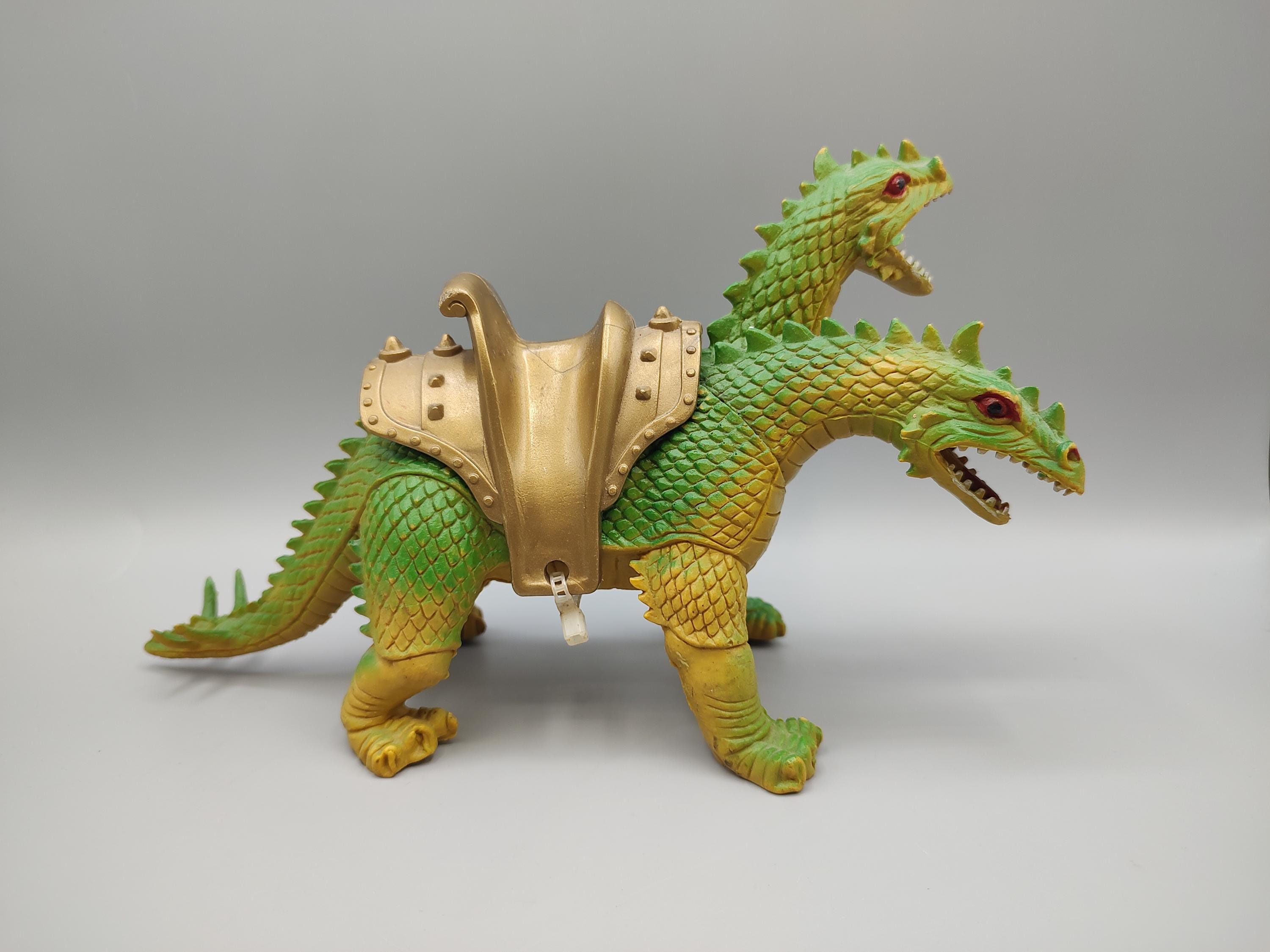 Vintage Imperial Dragon Knights and Daggers Beast Two Headed Dragon ...