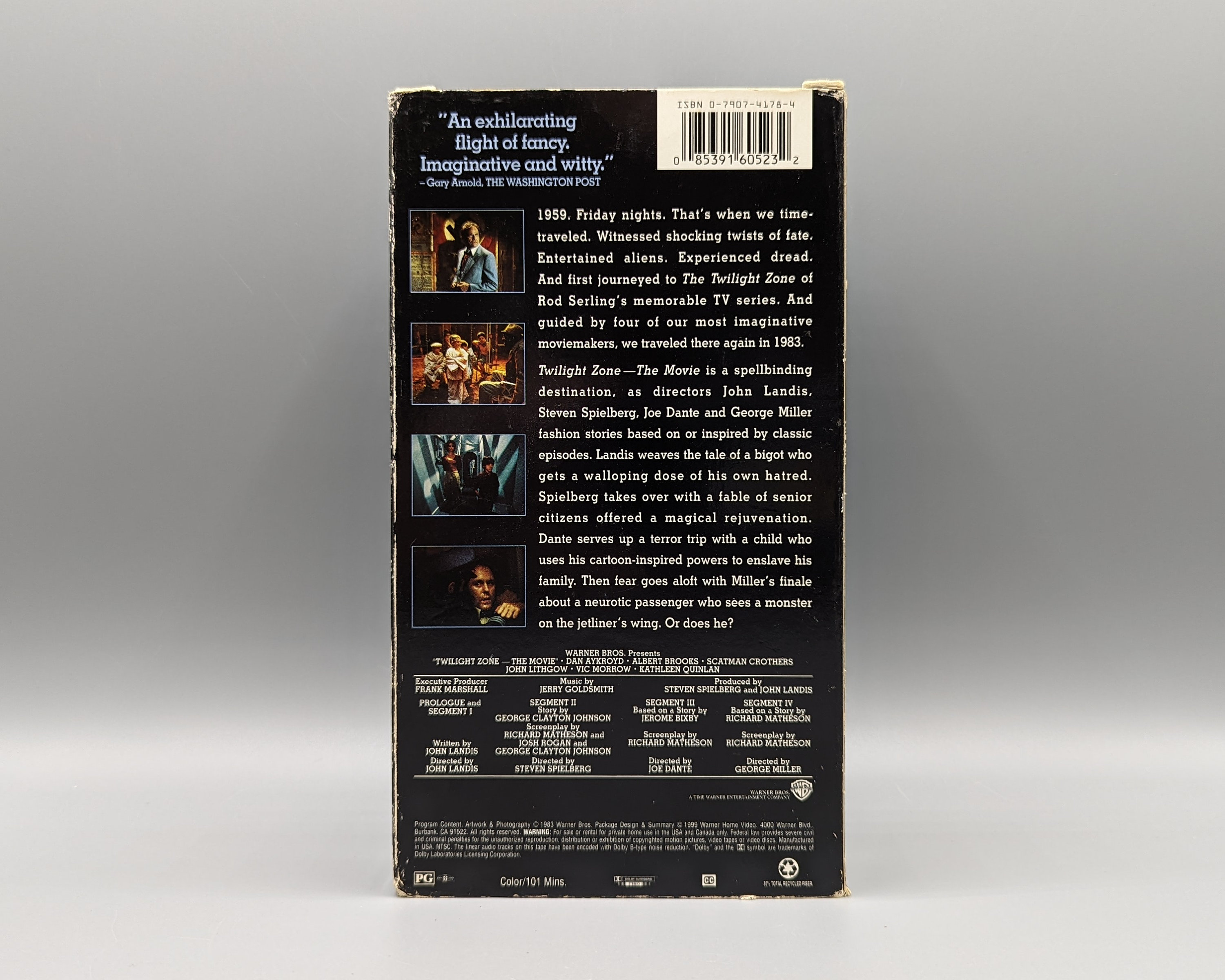 Twilight Zone the Movie VHS / Vintage Video VHS Tape / Retro - Etsy