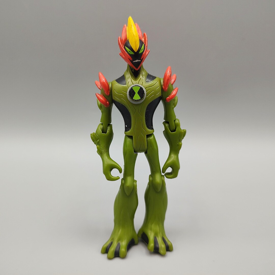 Ben 10 Swampfire 4 Inch Cartoon Network Action Figure Bandai / Toy ...