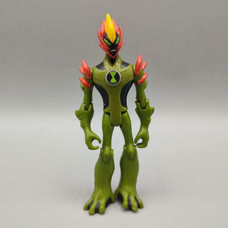 Ben 10 Swampfire 4 Inch Cartoon Network Action Figure Bandai / Toy ...
