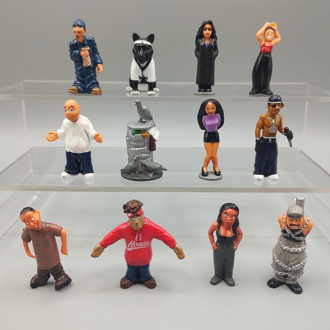 Vintage Homies Figure / Retro PVC Miniature Figurine / Y2k 2000s 00s ...