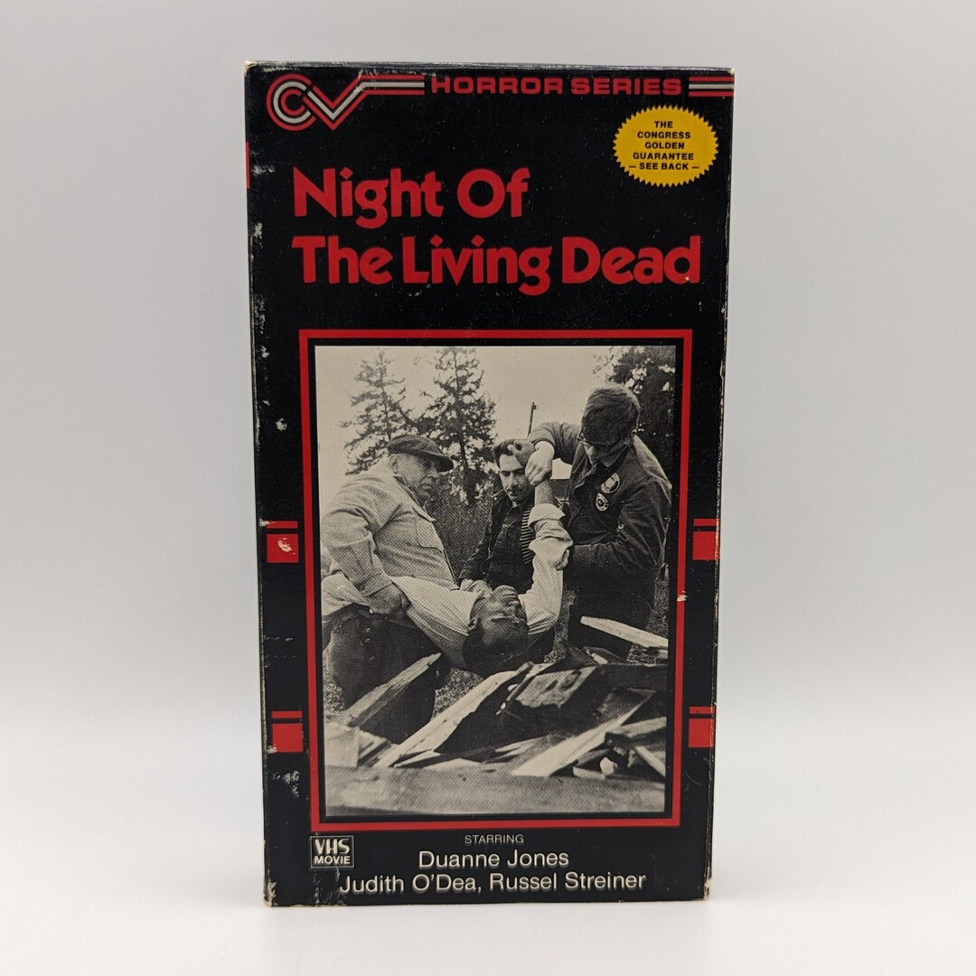 Night of the Living Dead VHS / 1990s 90s 1980s 80s / Vintage Video VHS ...