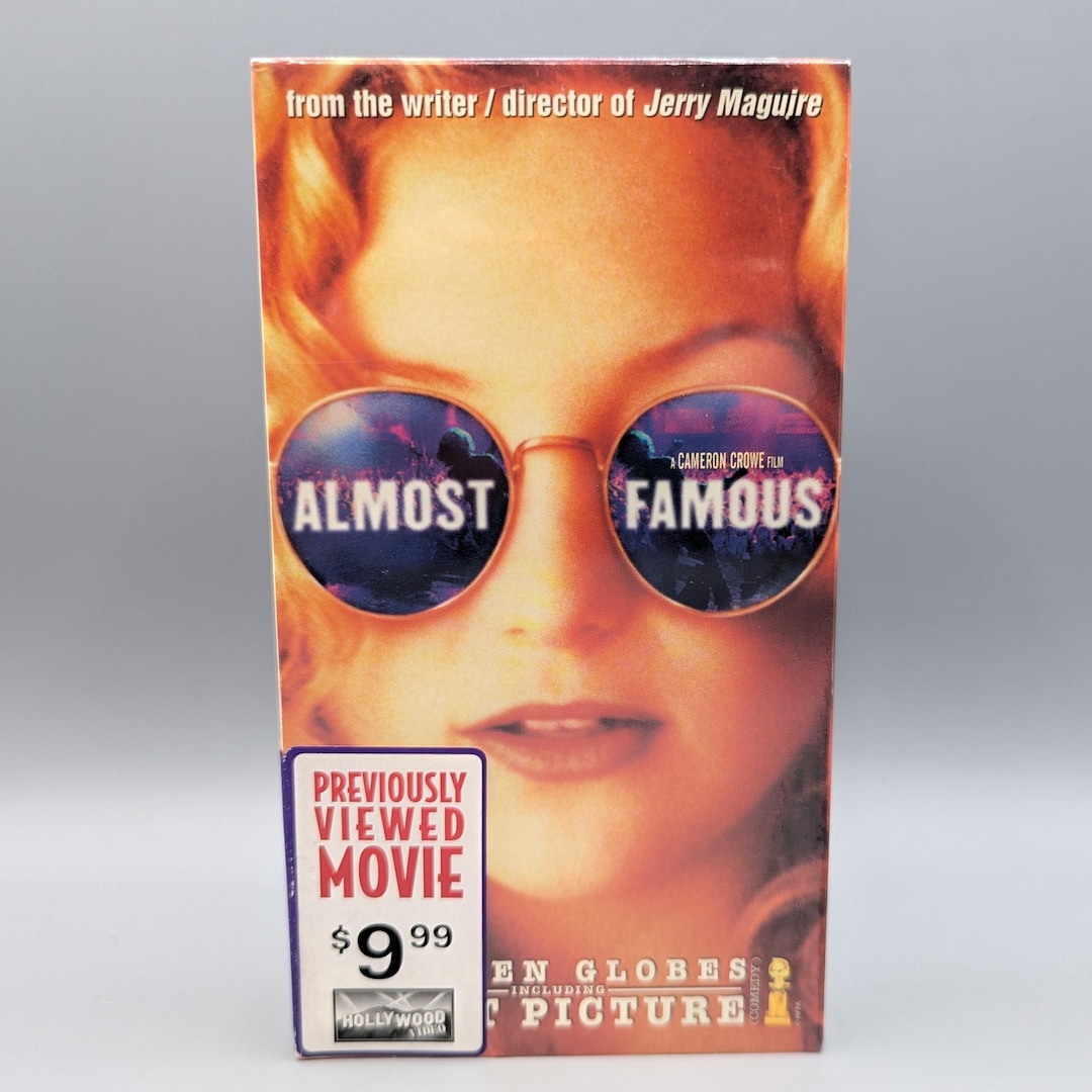 Almost Famous Sealed VHS / Vintage VHS Tapes / 1980s 80s / 1990s 90s - Etsy