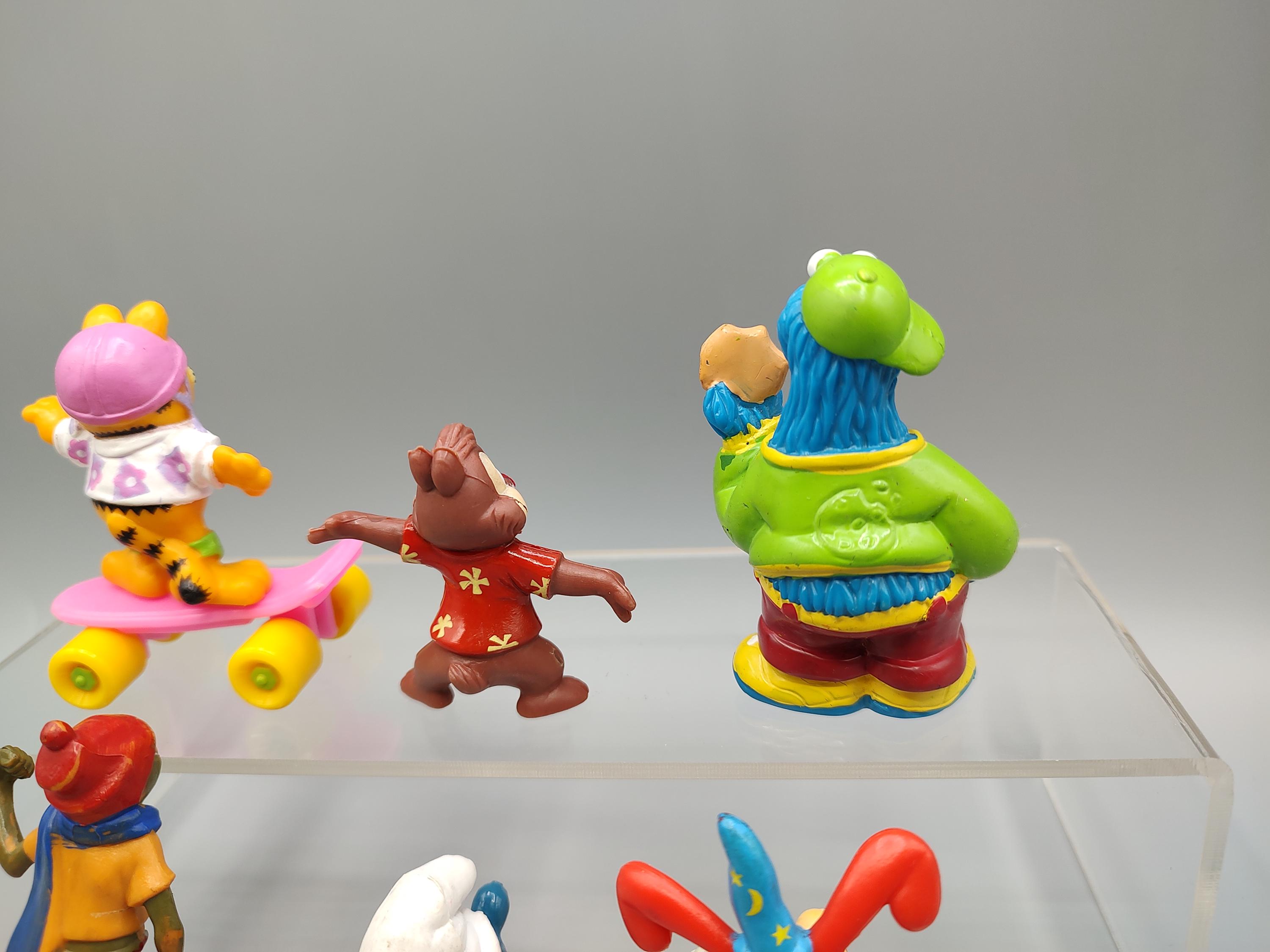Vintage Cartoon Character Figures / Miniature Figurines PVC / Garfield ...