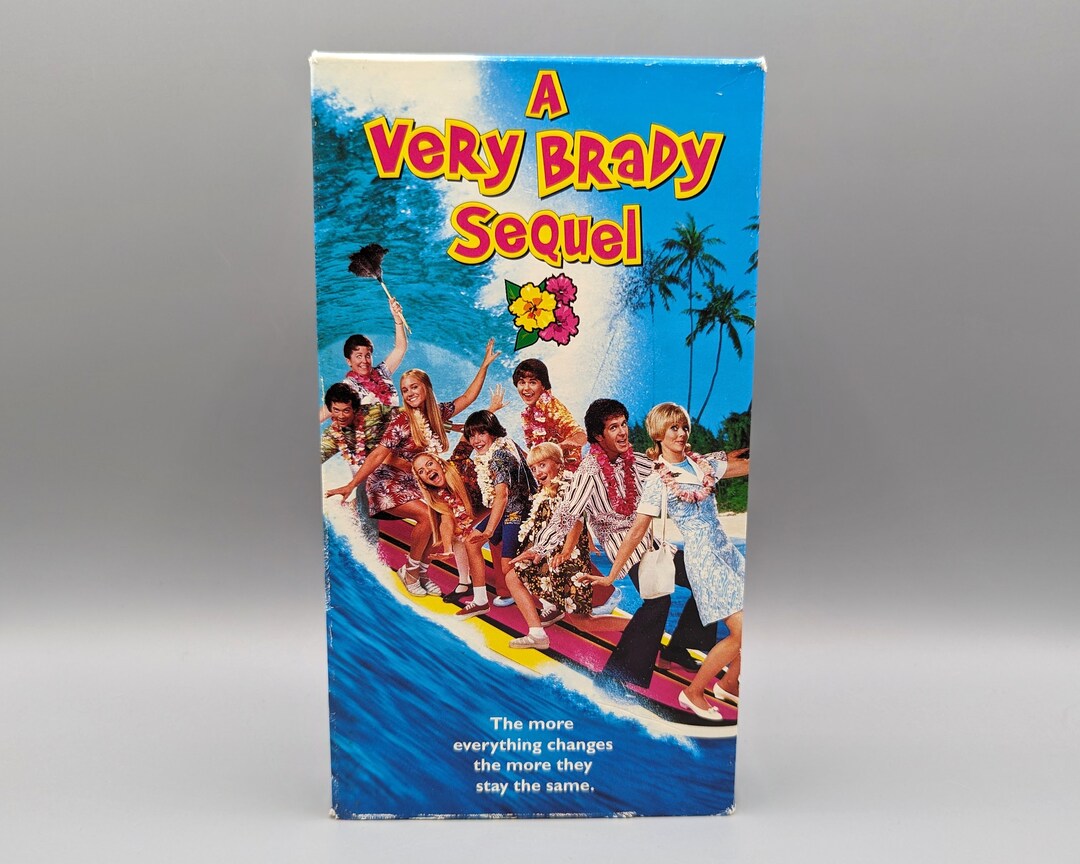 A Very Brady Sequel VHS / Vintage Video VHS Tape / Retro Movie Film ...