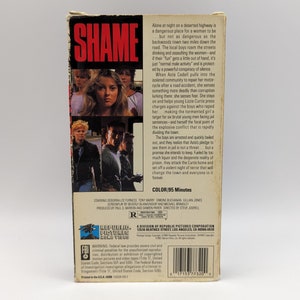 Shame Republic Pictures 1988 VHS / Vintage Video VHS Tape / Retro Movie ...