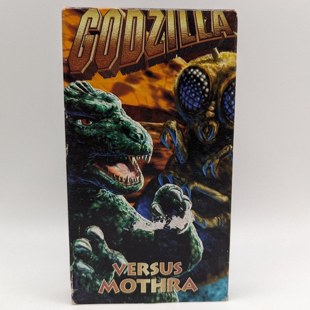 Godzilla Vs Mothra Versus VHS / Vintage Video VHS Tape / Retro Movie ...